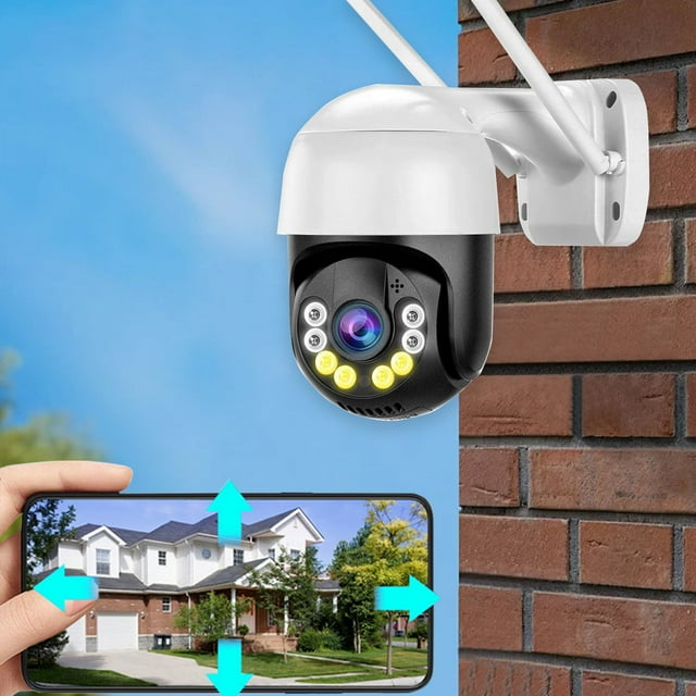 High Sight Definition Wireless Indoor Surveillance Camera With Ball ...