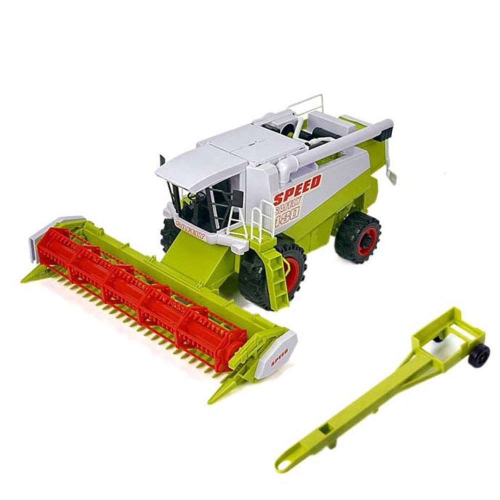 High Simulation Farm Tractor Toy Inertial Driving Movable Joint ...
