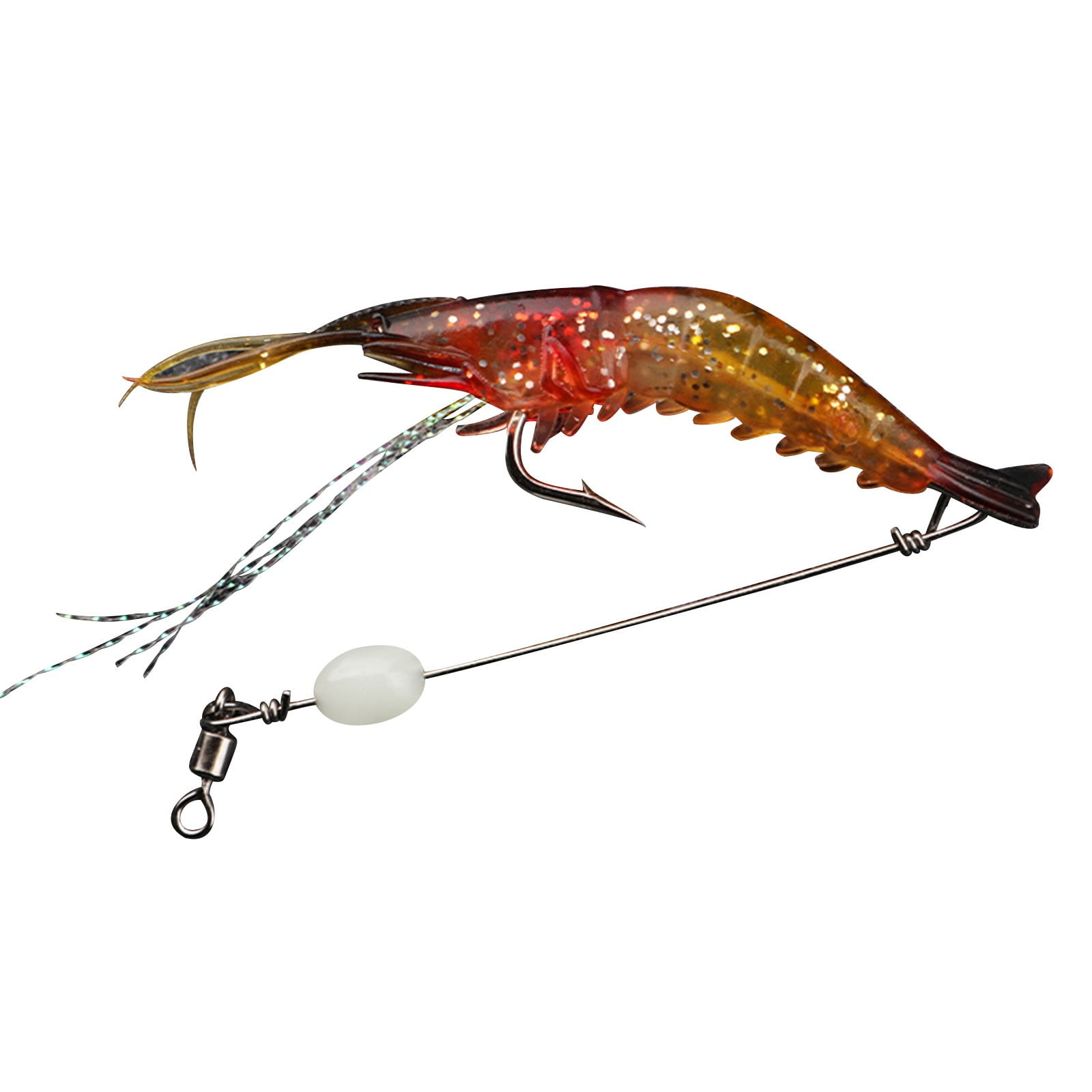 High Simulation Shrimp Soft Bait With Hook Fake Shrimp Fake Bait ...