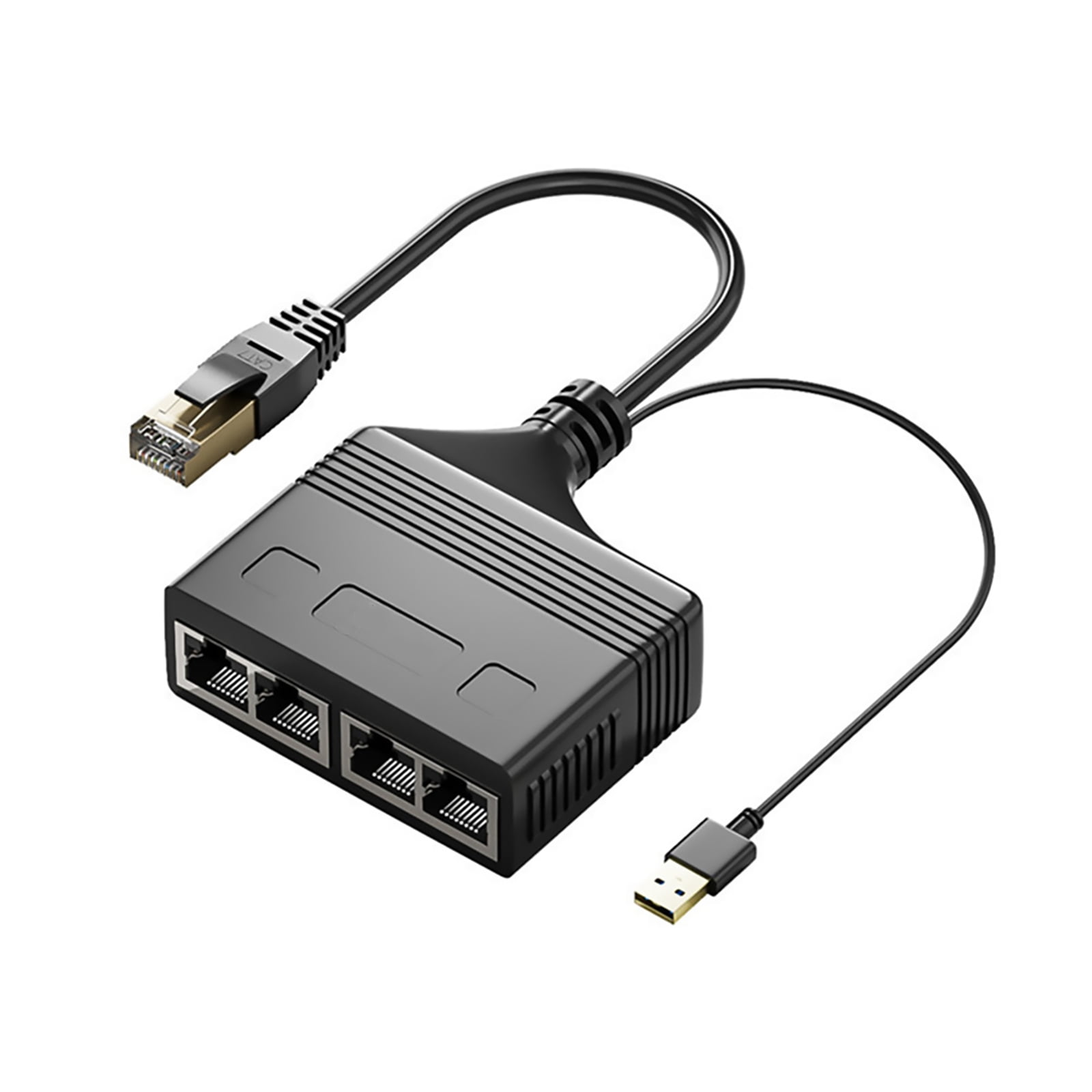 High-Speed 1000Mbps RJ45 Ethernet Splitter Cable Simultaneous Use for ...