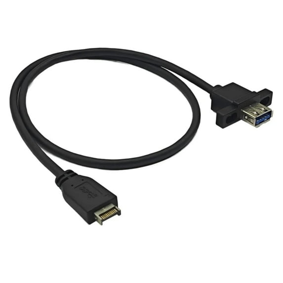 High Speed 20Pin Type E to USB 3.2 Gen2 Female Front Panel Adapter ...