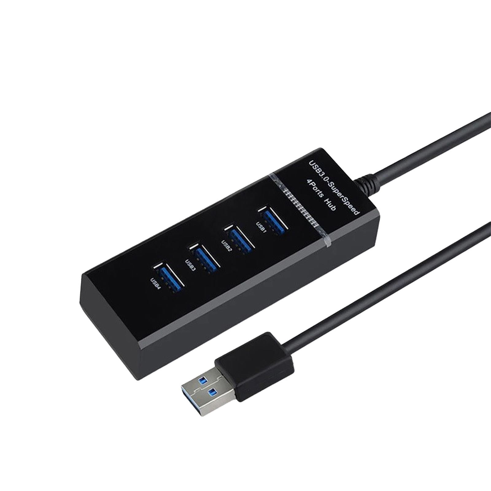 High Speed 4 Port USB 3.0 HUB Expansion USB Hub For Desktop PC Laptop ...