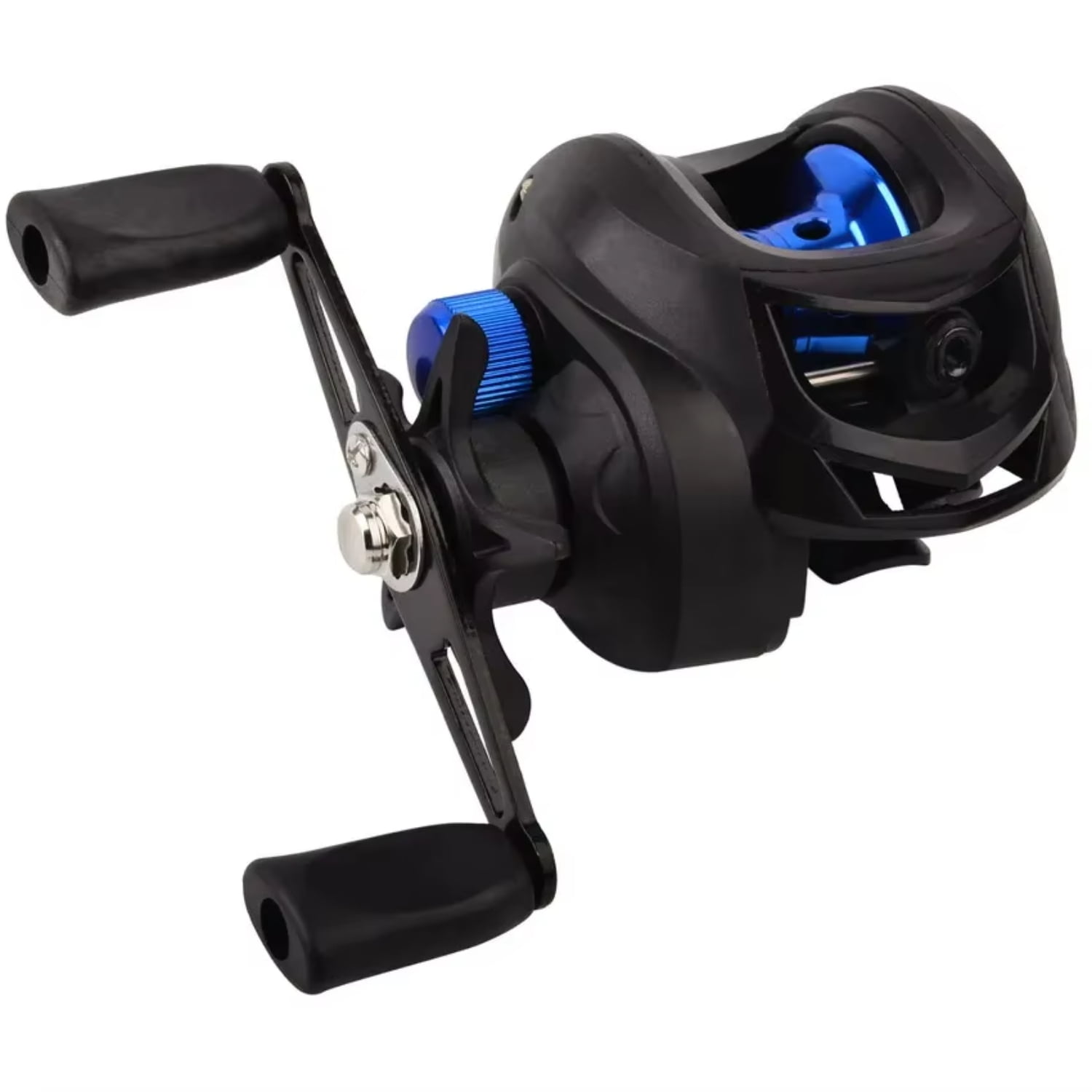 High Speed 7.2:1 Baitcasting Fishing Reel Long Shot Capability Tangle ...