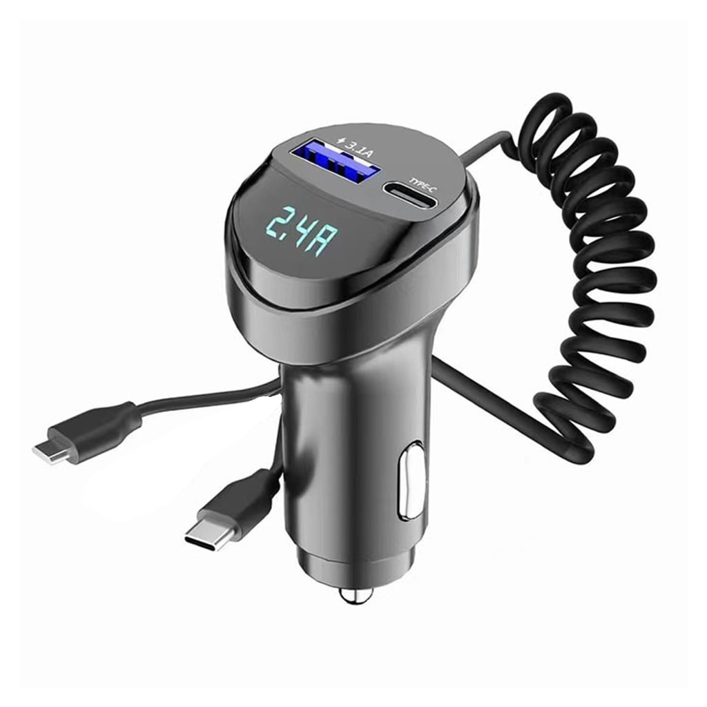 High Speed Car USB Chargers Double Port Design Ensures Continuous ...