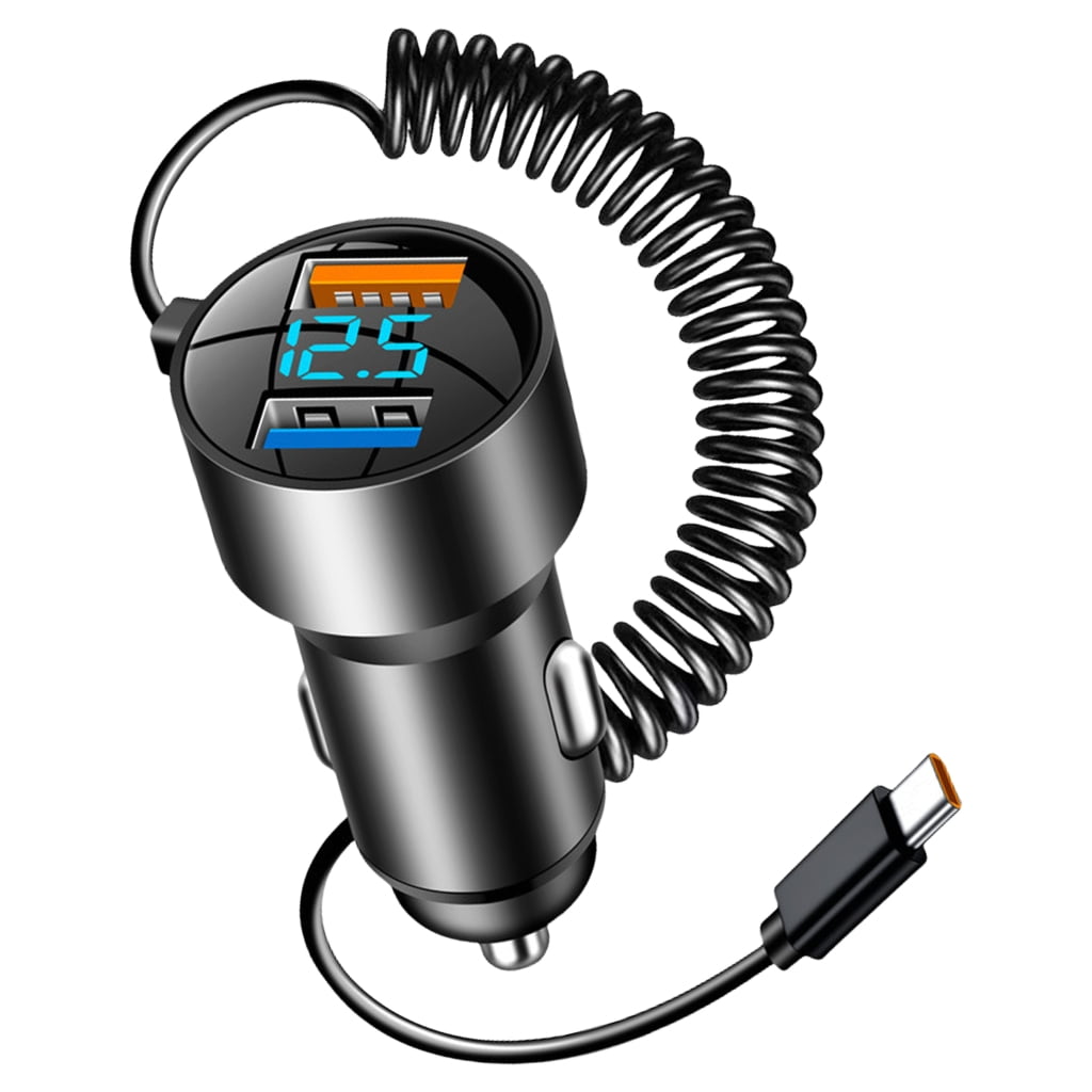 High Speed Charging Car Adapter Double Port Car Power Supply Equipped ...
