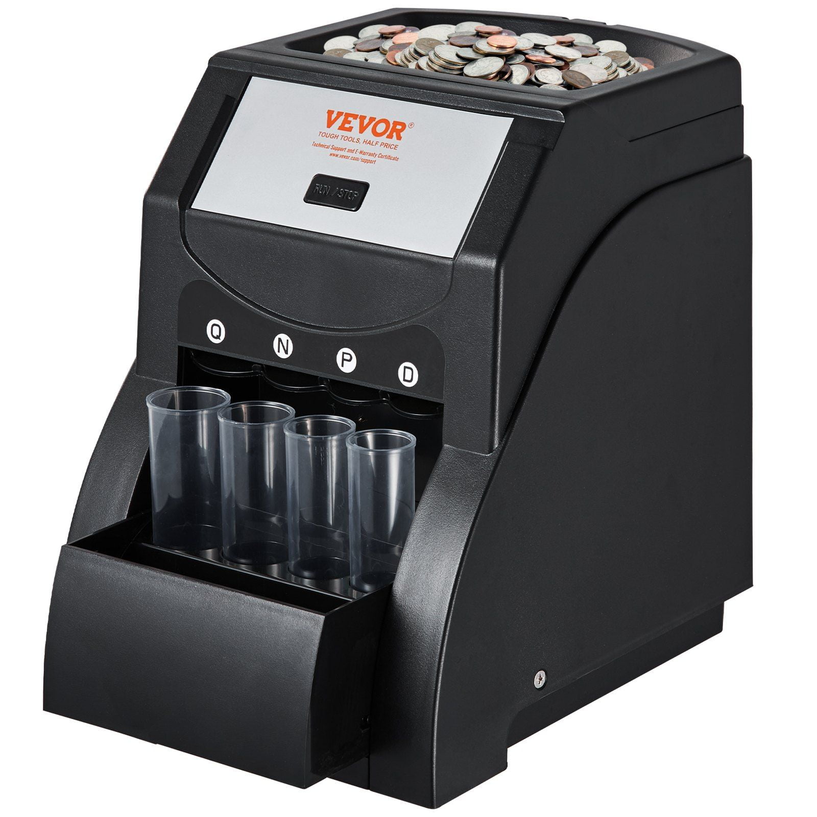 High-Speed Coin Sorter Machine for US Coins-1¢,5¢,10¢,25¢-Automatic ...