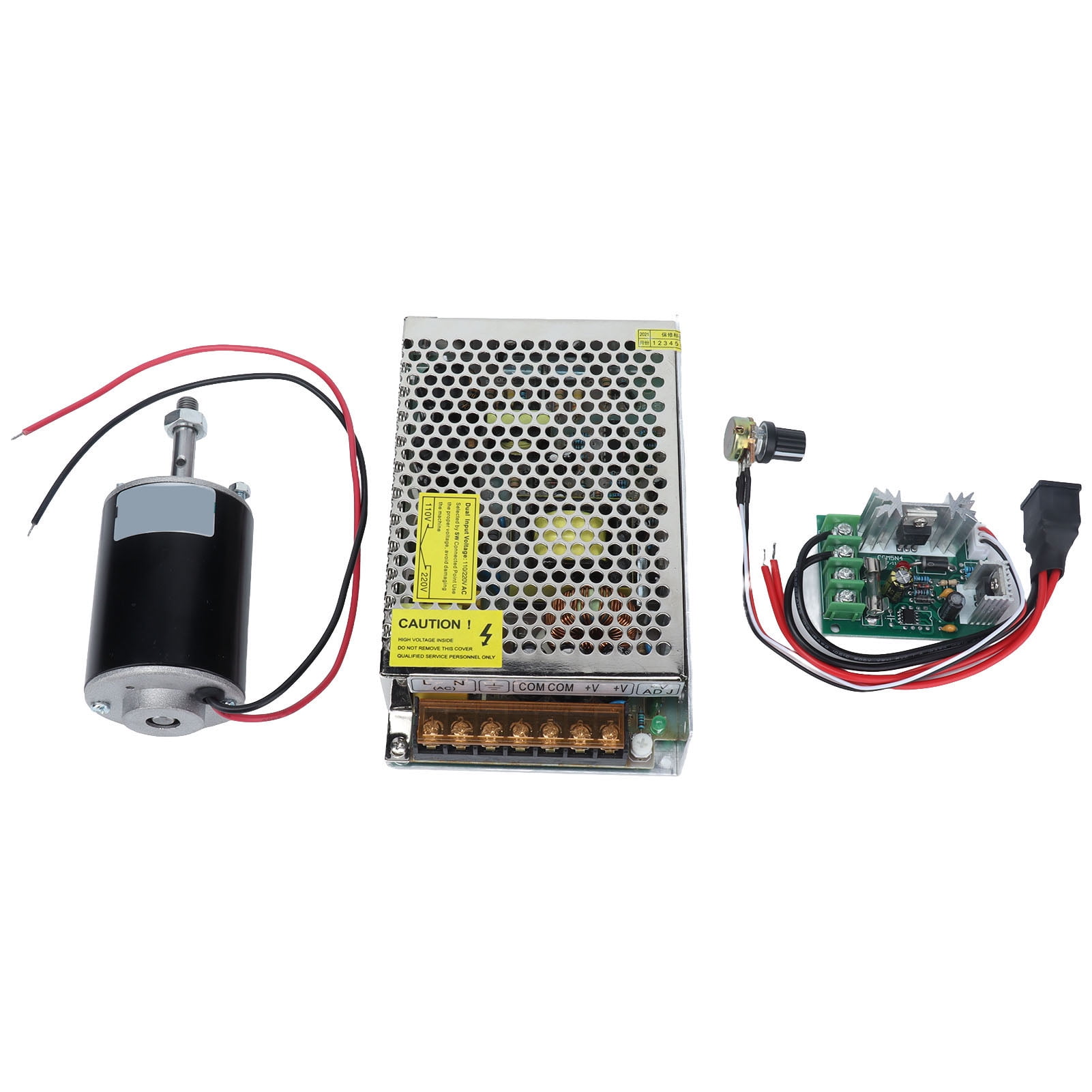 High Speed DC Electric Motor with Governor, 30W 24V 7000RPM, XD-3420 ...