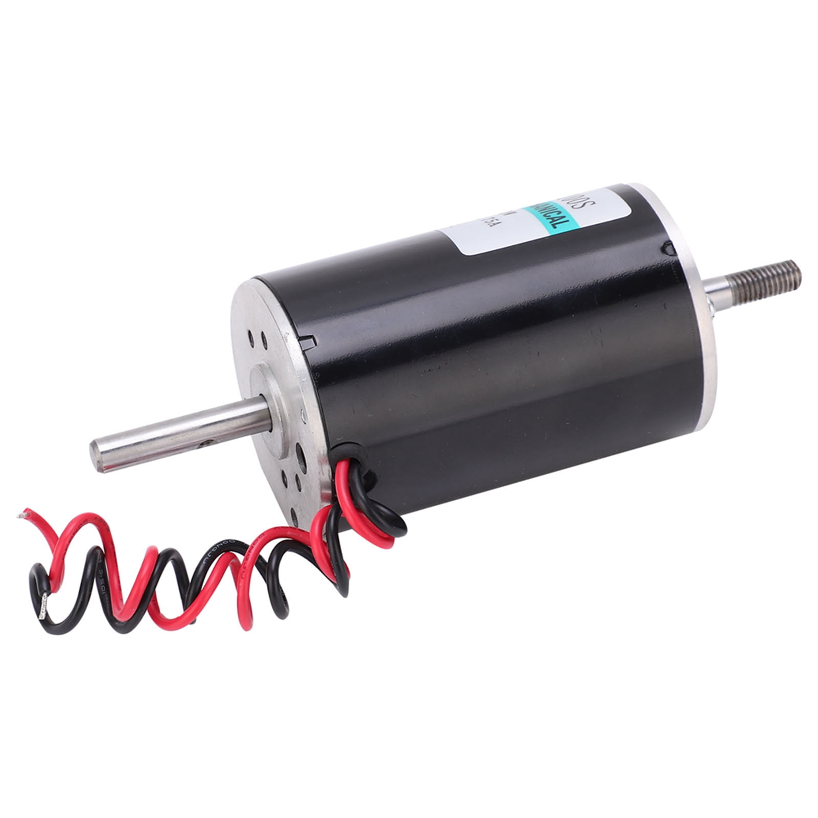 High-Speed DC Motor, 80W, 24V, Double Output Shaft, CW & CCW, Speed ...