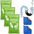 High-Speed Drain Cleaner Foaming Powder, Powerful Pipe Unclogger for ...