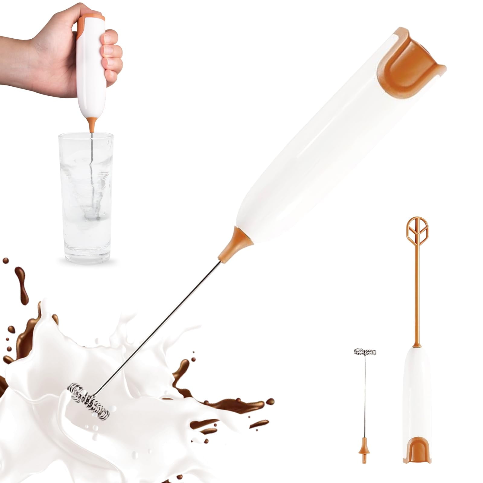 High-Speed Electric Handheld Mixer & Milk Frother – Automatic Stirrer ...