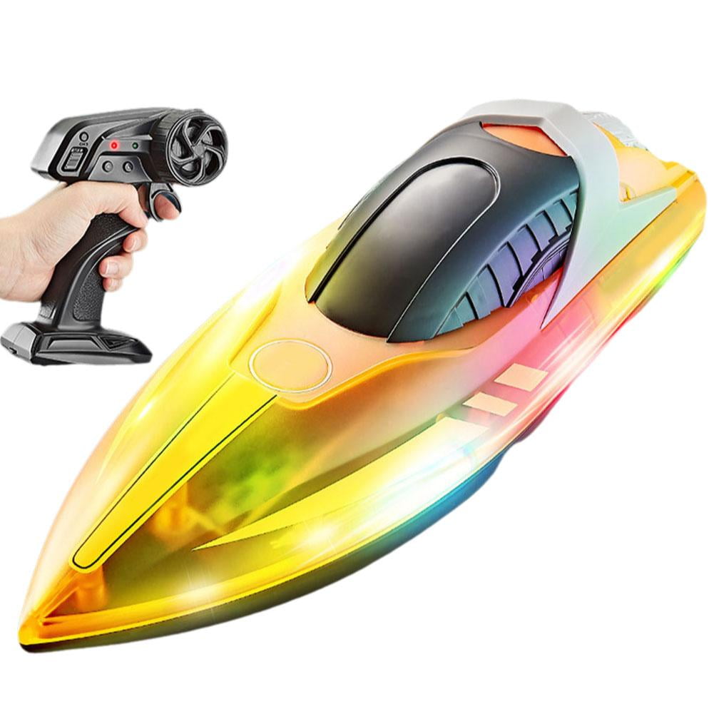 High Speed Electric Remote Control Boat 2.4G Capsized Alarm Reset *ι οд ...