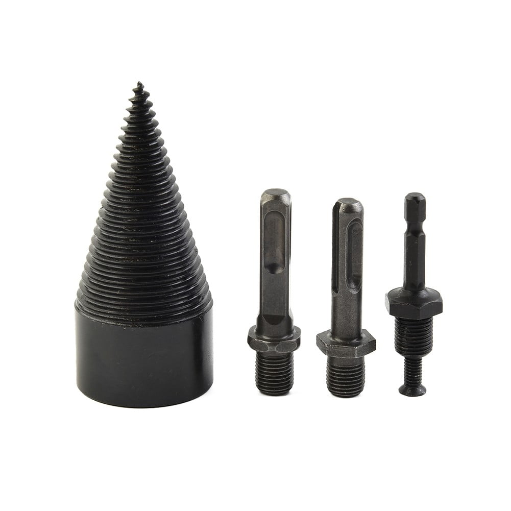 High Speed Firewood Drill Bit Wood Splitter Cone Splitter Screw ...