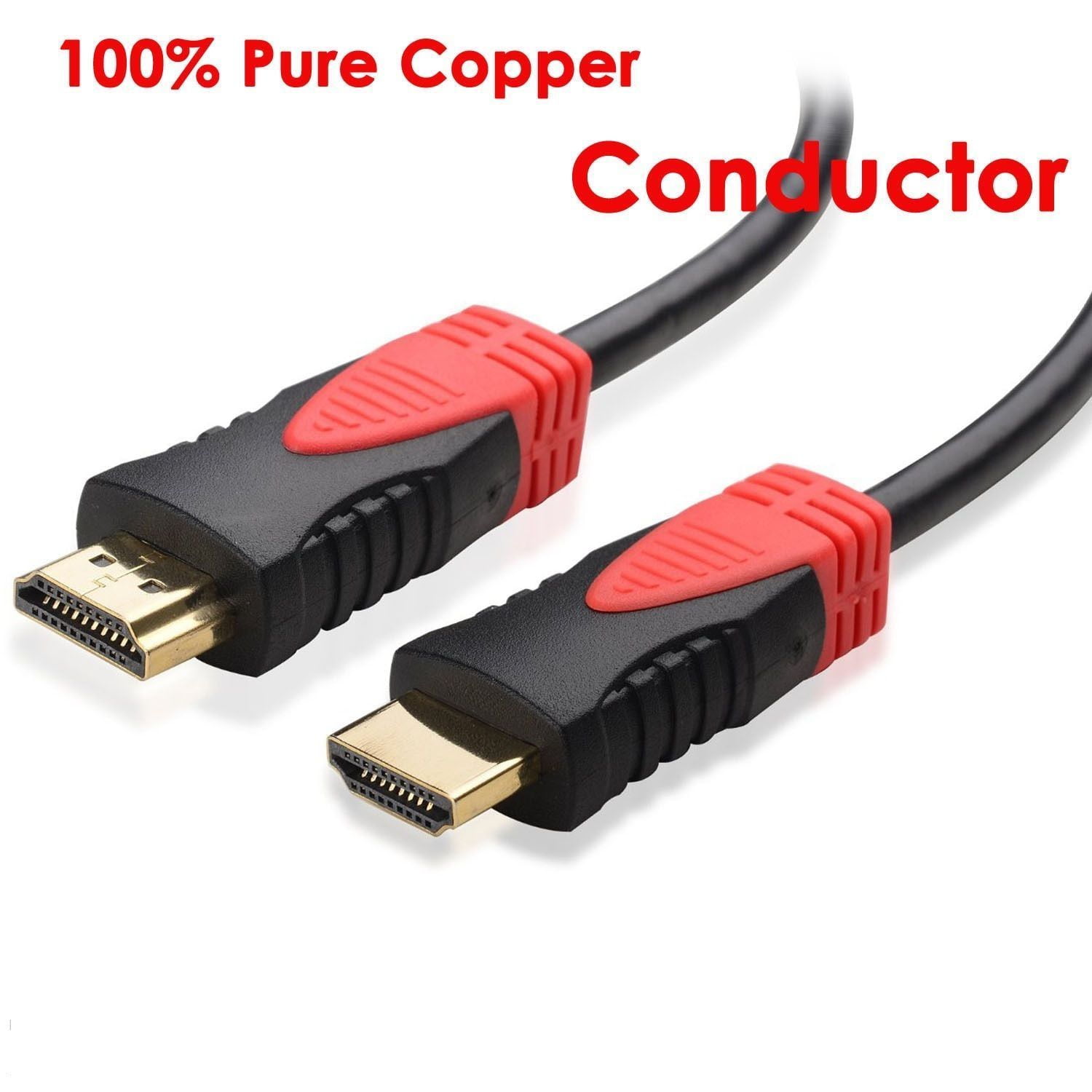 High-Speed HDMI Cable, 3 Feet, Red, Simyoung Premium HDMI Cord Type ...