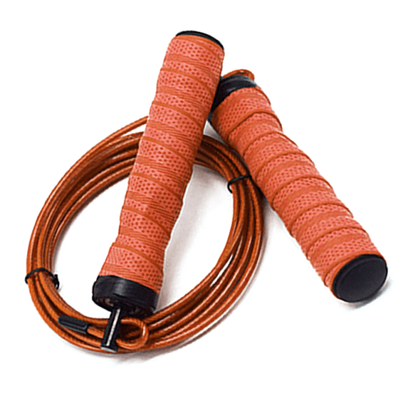 High Speed Jump Rope, Tangle-Free Ball Bearing Cable Ropes, Anti-Slip ...