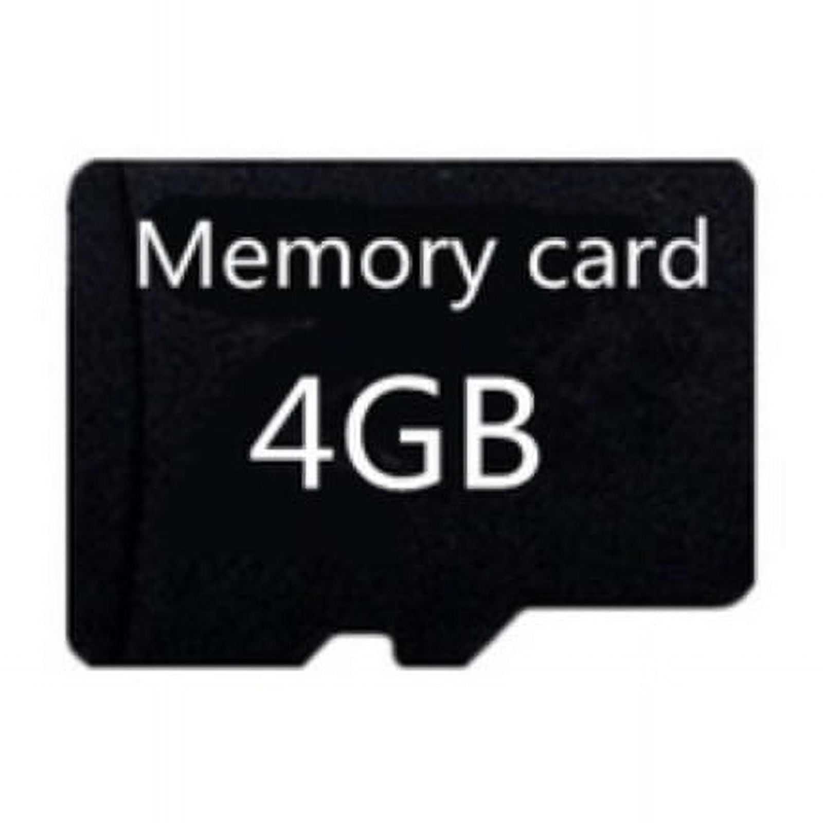 4GB Micro SD Flash Memory Card - Walmart.com