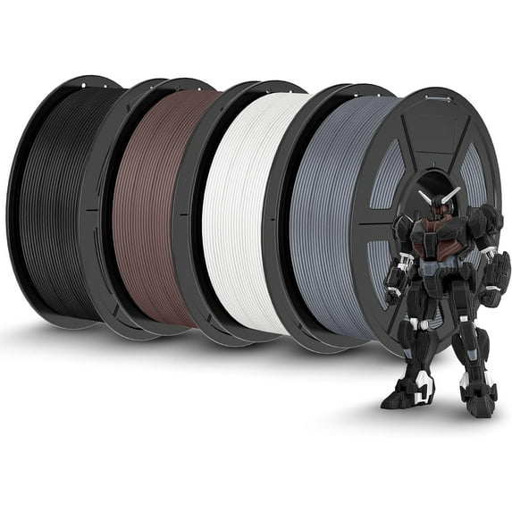High Speed PLA 3D Printer Filament Bundle，Matte PLA Filament 1.75mm for ...