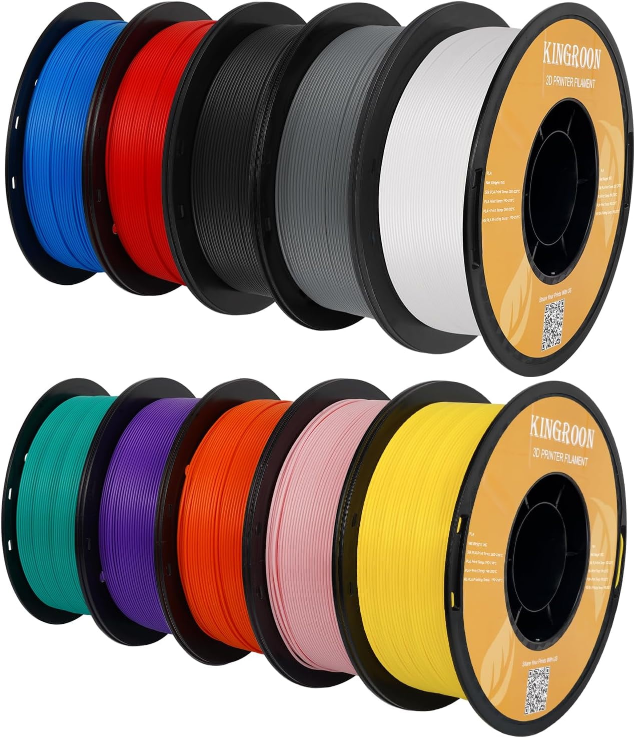 High Speed PLA Bundle 3D Printer Filament 1.75mm, 3D Printer Rapid ...