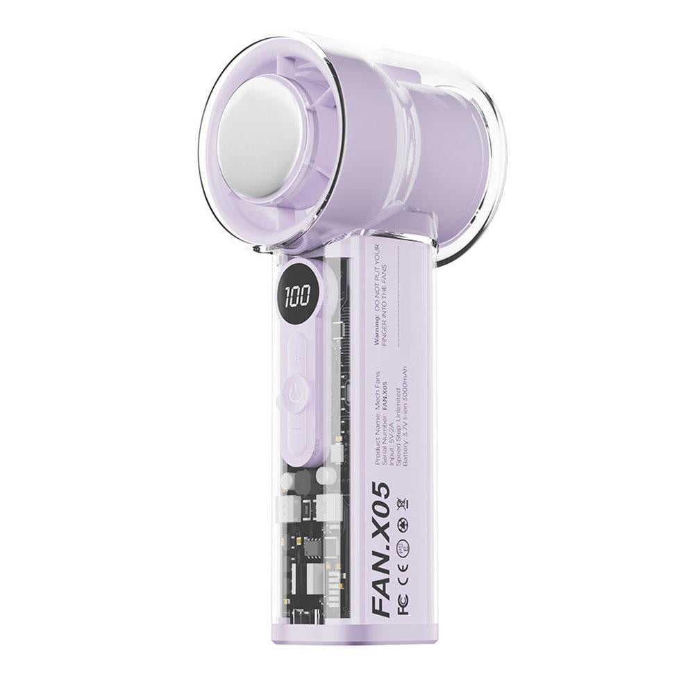 High-Speed Portable Turbo Fan with Cooling Function - Tangle-Free ...