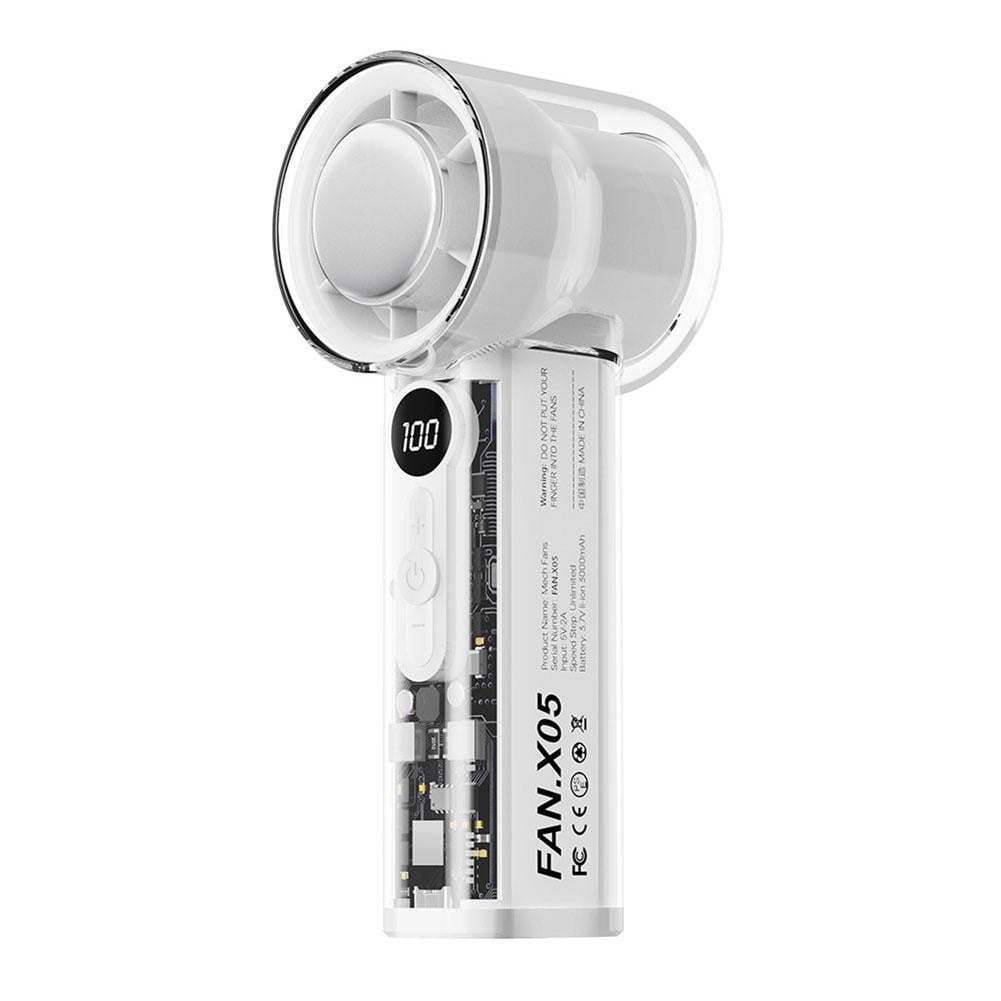 High-Speed Portable Turbo Fan with Cooling Function - Tangle-Free ...