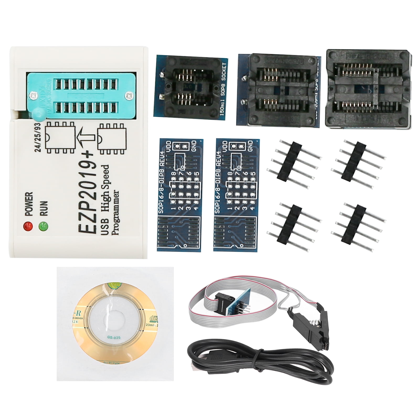 High Speed Programmer Module 7 Socket Electronic Component For Windows