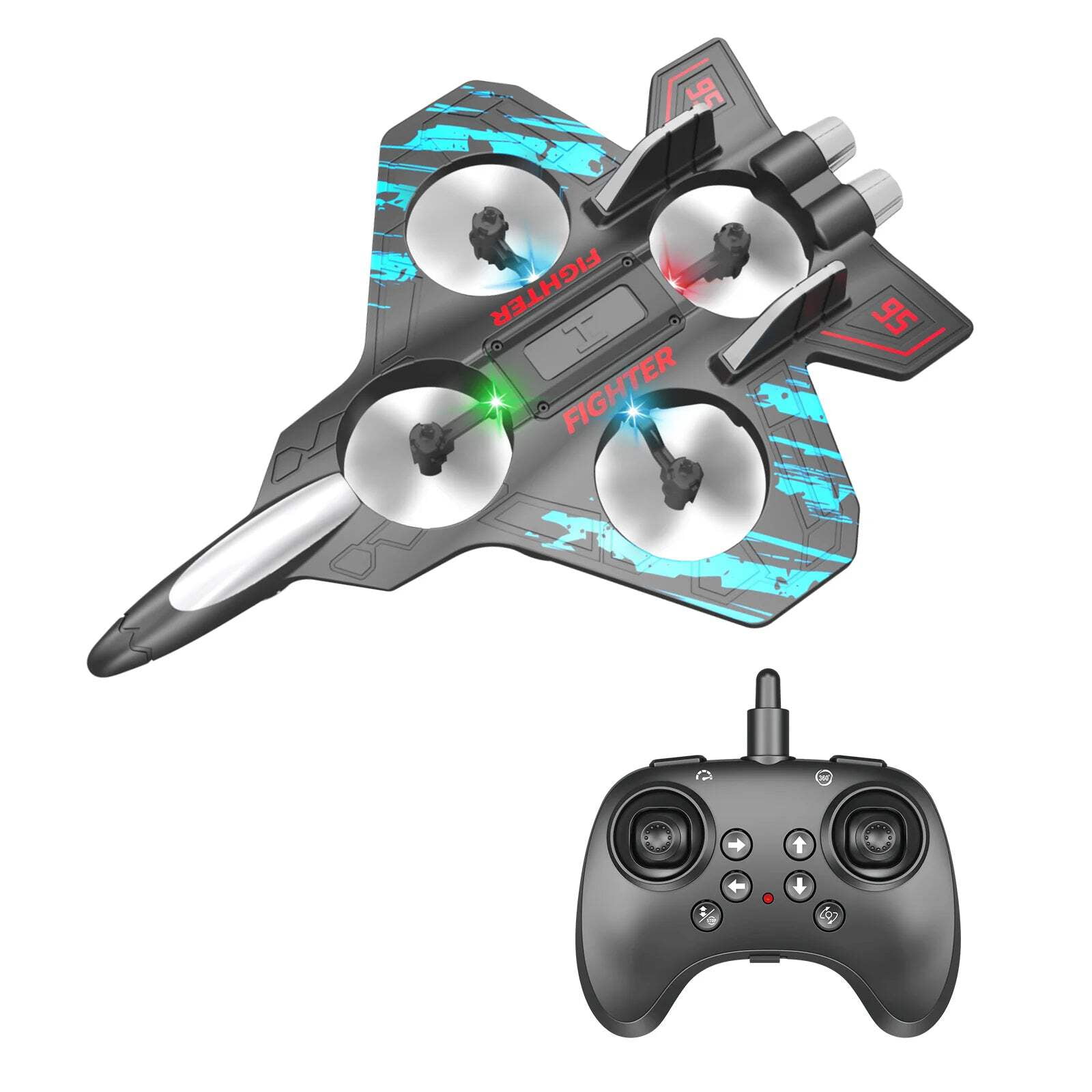 High-Speed RC Fighter Jet Drone – The Ultimate Aerial Thrill - Walmart.com
