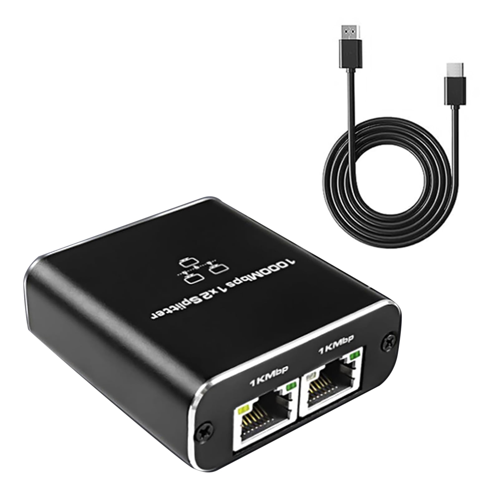 High-Speed RJ45 Network Splitter 1000Mbps Transmission Rate ...
