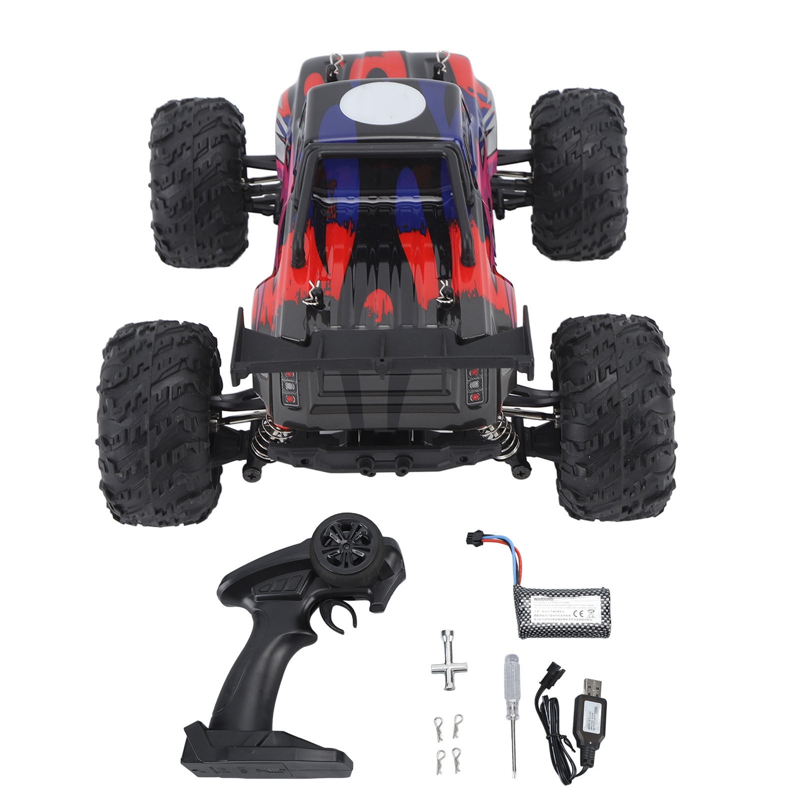 High Speed Remote Control Car 1/16 Scale 2.4GHz Shockproof RC Racing ...