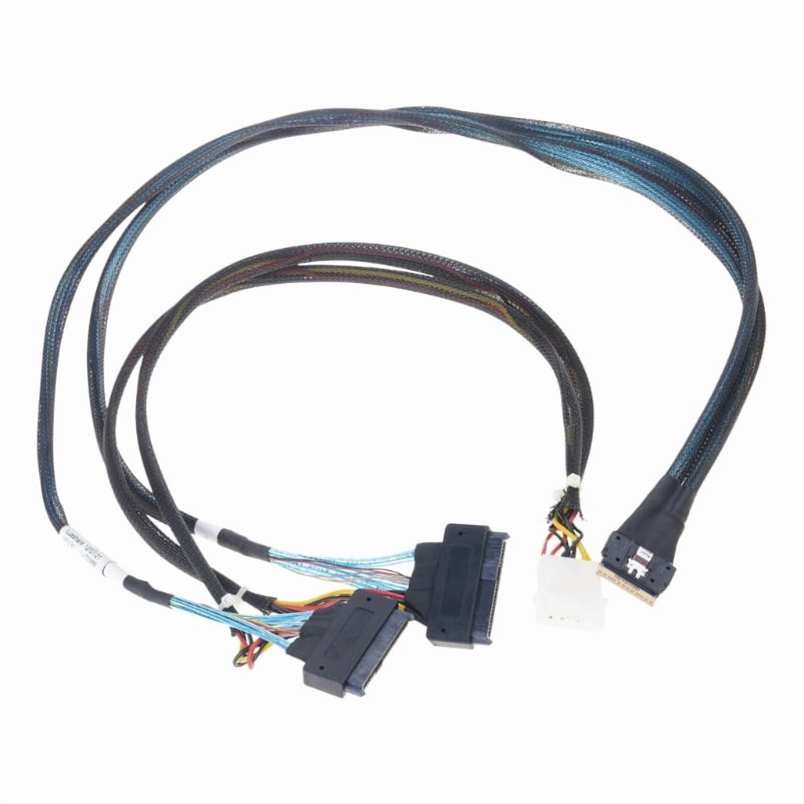 High Speed SAS SFF-8654 4i 38pin To SAS 8639 U.2 Adapter Data Cable for ...