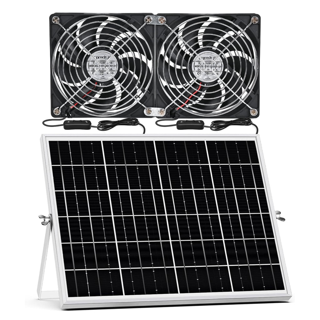 High Speed Solars Exhaust Fan 12V 3000RPM Brushless Motor Ventilation ...