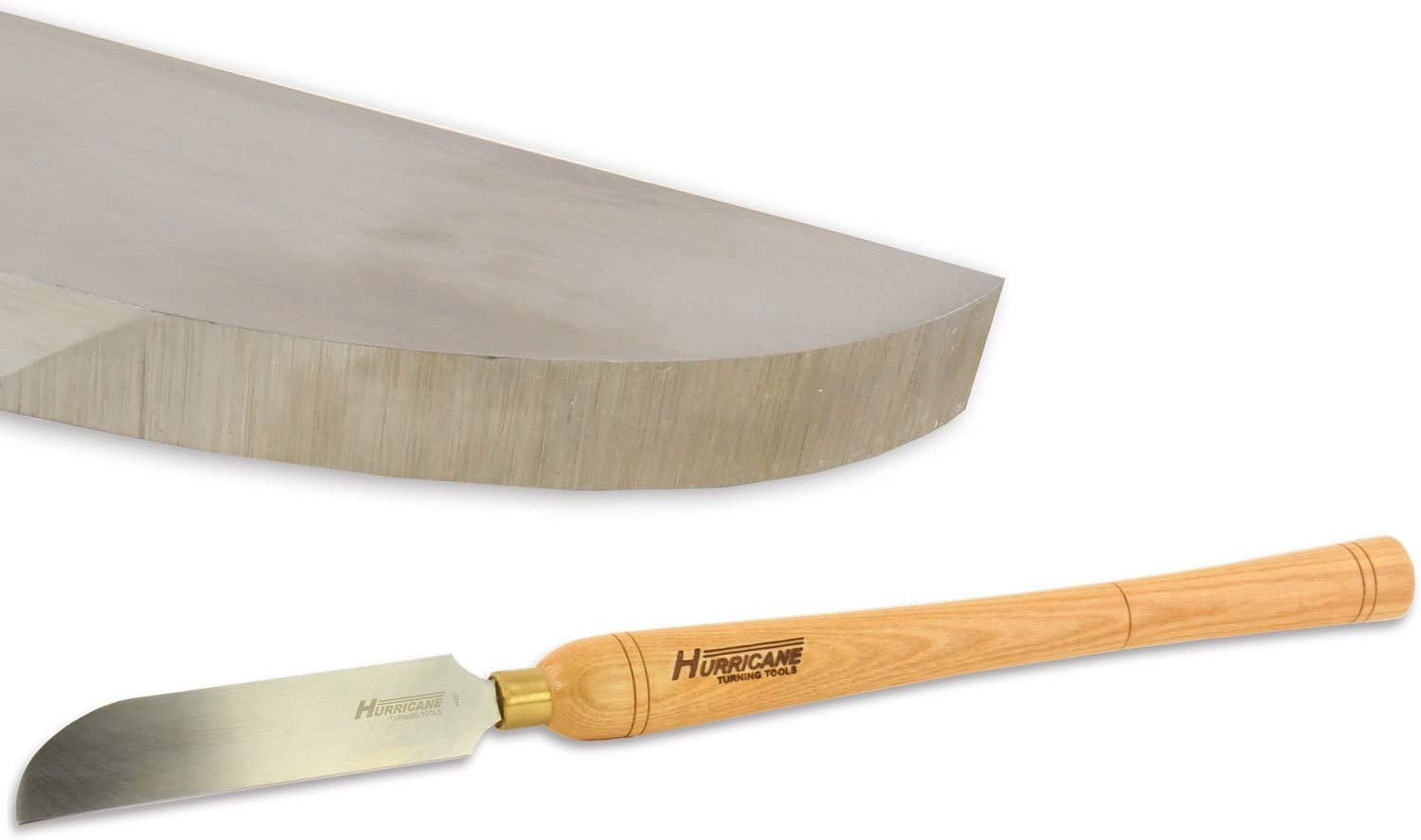 High Speed Steel, 1 1/2" Right Side Curved Scraper for Woodturning ...