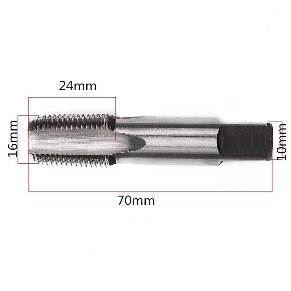 High Speed Steel Screw Threaded Tap 3/8-18 Npt Taper Pipe Tap For Cutting Pipes Internal Threads ...
