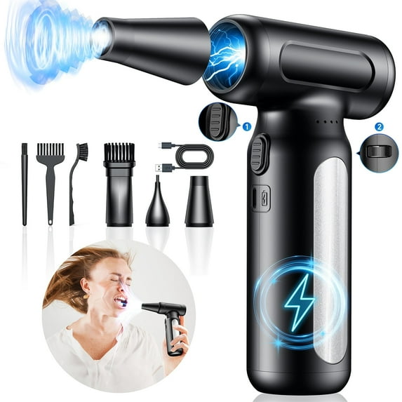 High Speed Turbo Electric Air Duster 300000 RPM Mini Blower Portable ...