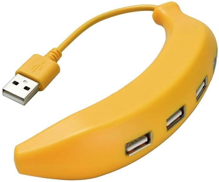 High Speed USB 2.0 Hub 4 Port Portable Splitter Cable Adapter Creative ...