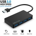 High Speed USB 3.0 Hub, 4 Port Multiport Extender, Computer Expansion ...