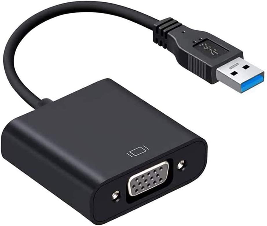 High-Speed USB 3.0 to VGA Adapter for Windows Laptop and Desktop PC ...