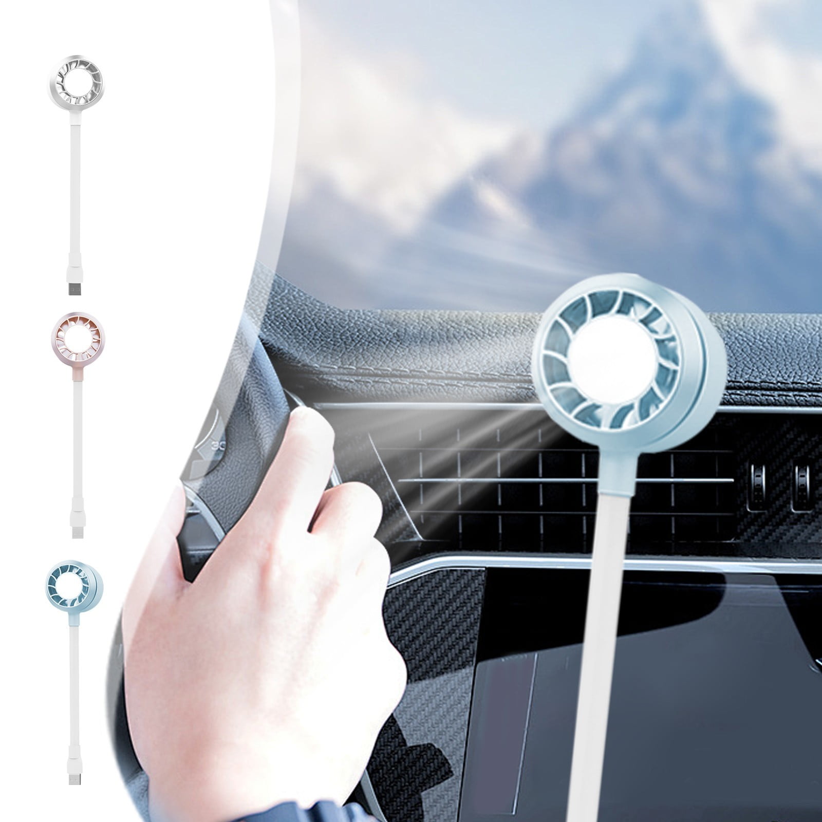 High-Speed USB Fan, Portable Car Computer Fan, Direct Power Supply ...