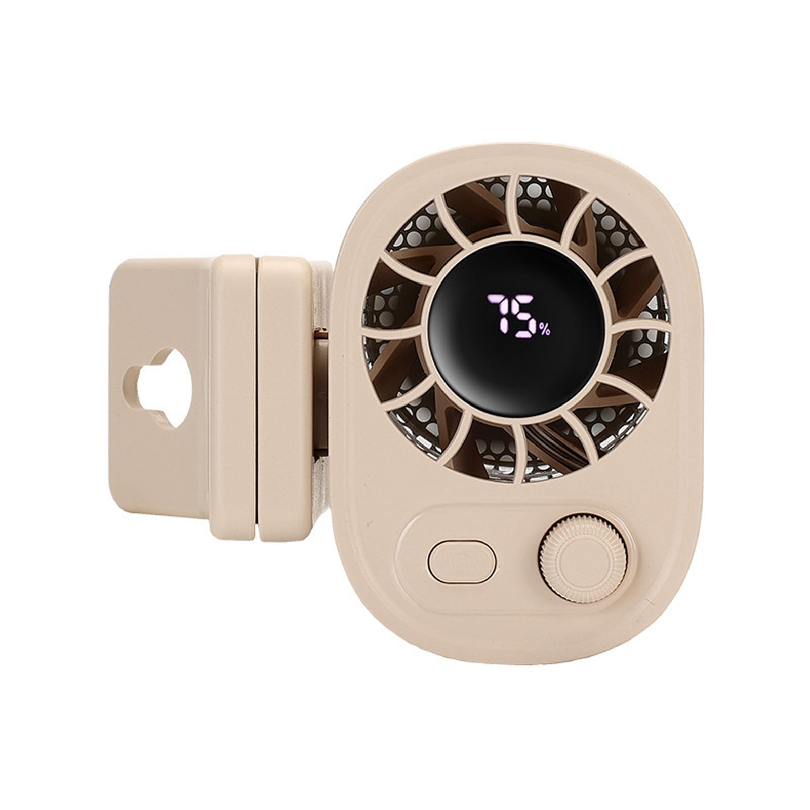 High Speed USB Fan - Powerful Mini Desktop Clip Fan with Infinite Speed ...