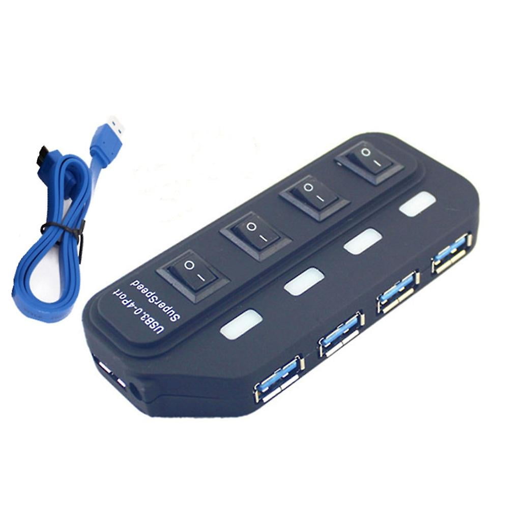 High Speed Usb3.0 Data Hub Usb Expander With Individual Power On Off ...