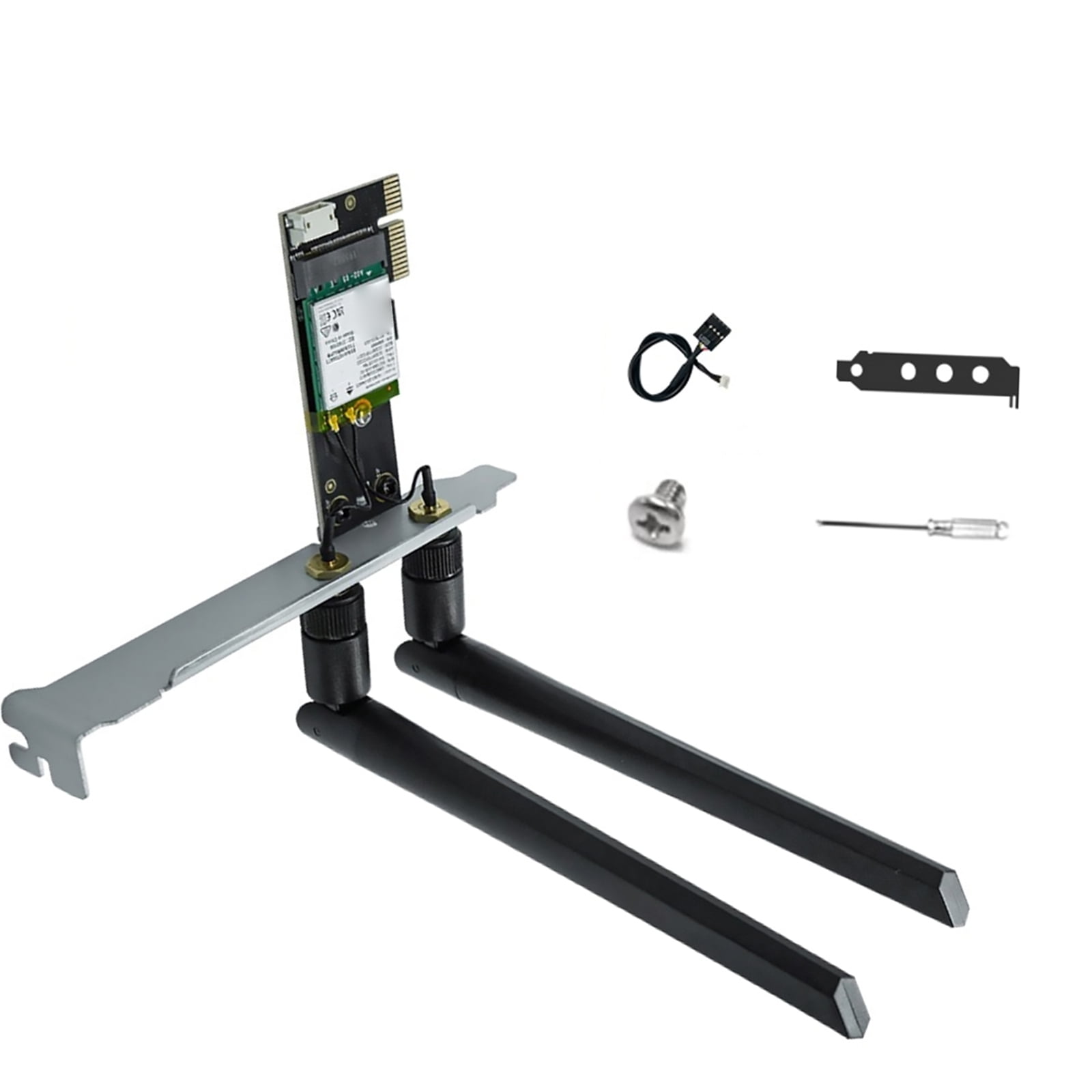 High-Speed WiFi 6E Wireless Card Intel AX210 Chip, Tri-Band, 5374Mbps ...