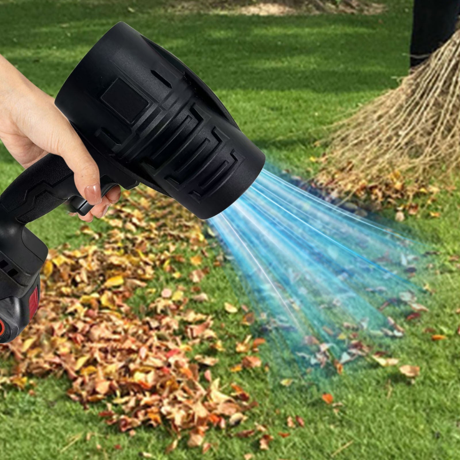 High Speed Wireless Fan, Powerful Outdoor Blower, 12V Cordless, Durable ...