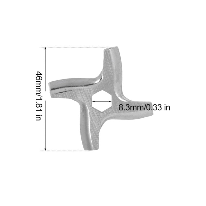 High Speed And Efficient Sharp Grinder Blade Hole Kitchen Mincer Plate Disc For Precise Meat