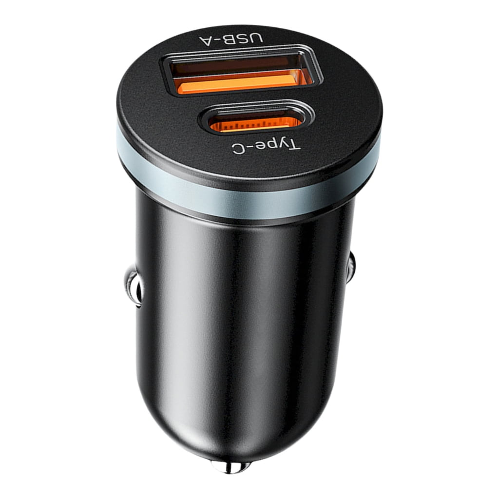 High Speeded 30W Car Smartphones Power Adapter With USB A And Type C ...