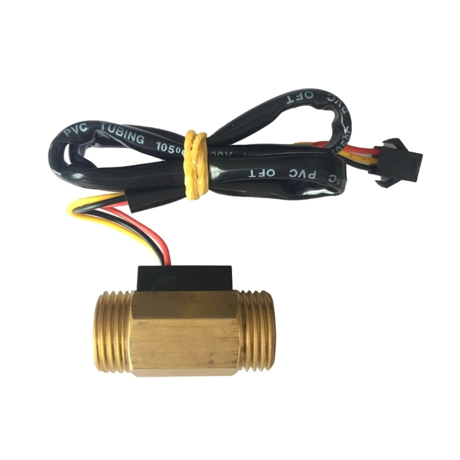 High Stability Brass Water Flow Sensor Hall Effect Liquid Flow Meter ...