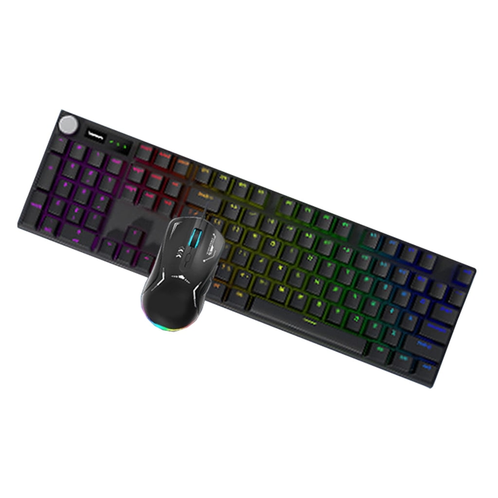 High Stability Mechanical Cored Keyboards Mouse Set Backlit Colour ...