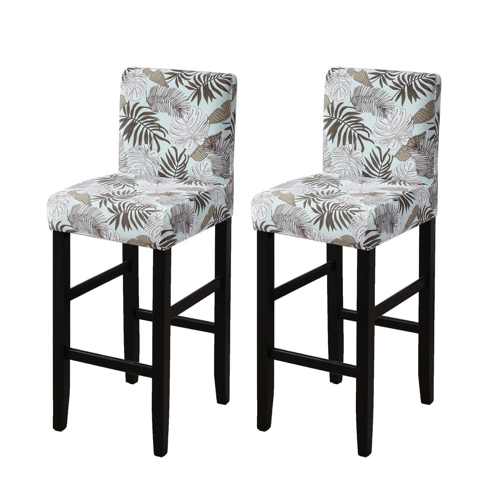 High Stool Cover Reusable Stretch Washable Pub Counter Stool Chair ...