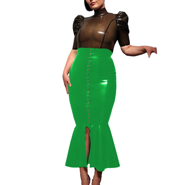 Pvc Long Skirts
