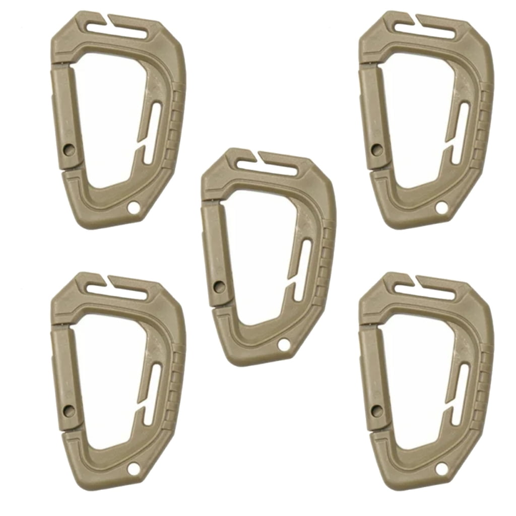 High Strength ABS Carabiner Clip For Outdoor Climbing Hiking Camping ...