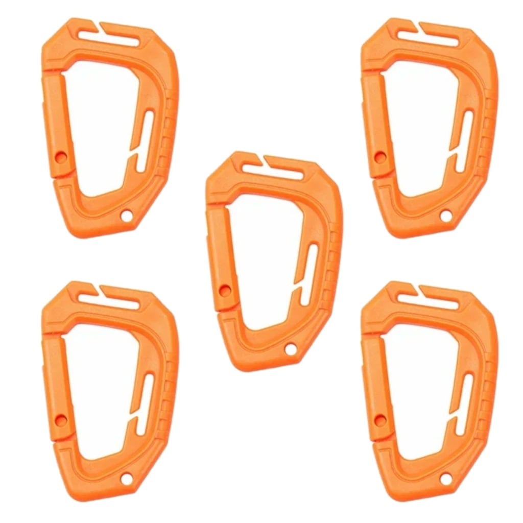 High Strength ABS Carabiner Clip For Outdoor Climbing Hiking Camping ...