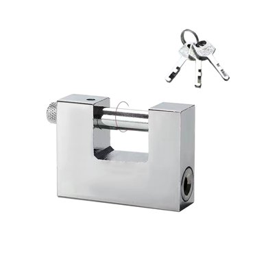 "Topzone 25mm 1"" Solid Brass Keyed Padlock, 2 Keys Included (Set of 2 ...