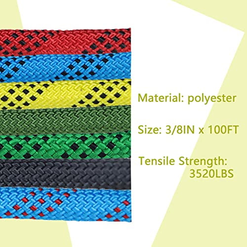 High Strength Arborist Bull Rope, Braid Polyester Tree Rope ...